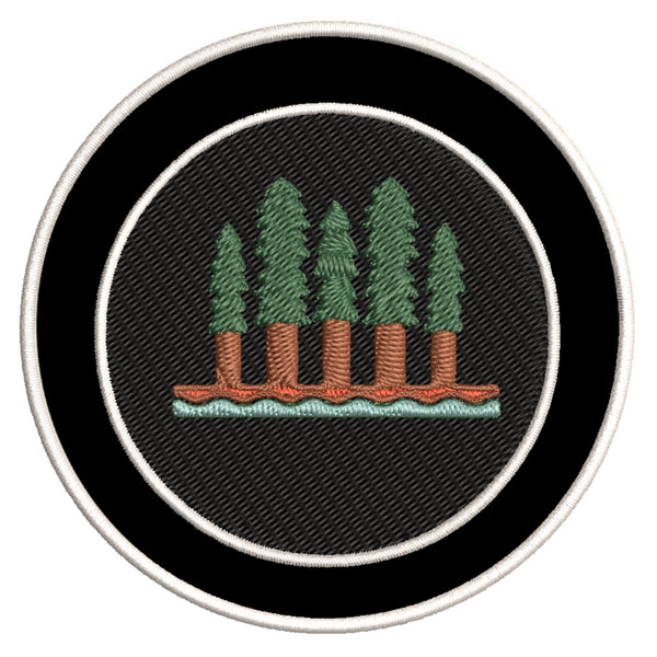 Trees 3.5" Embroidered Patch Iron or Sew-on Explorer Series – Athena Brands