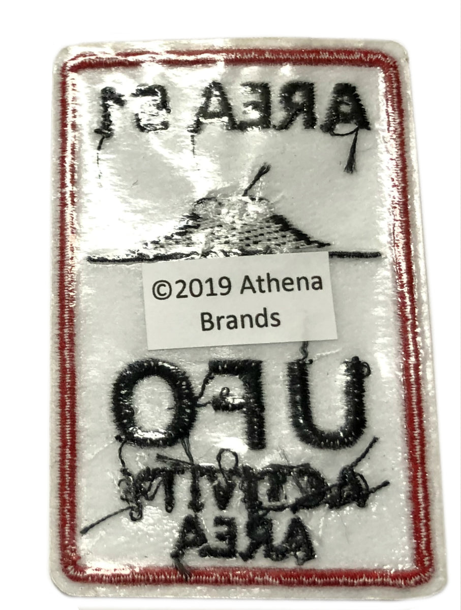 Area 51 UFO Activity Area Embroidered Iron-on or Sew-on Patch – Athena ...